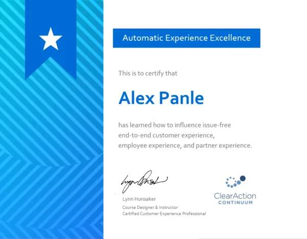 Automatic Experience Excellence
