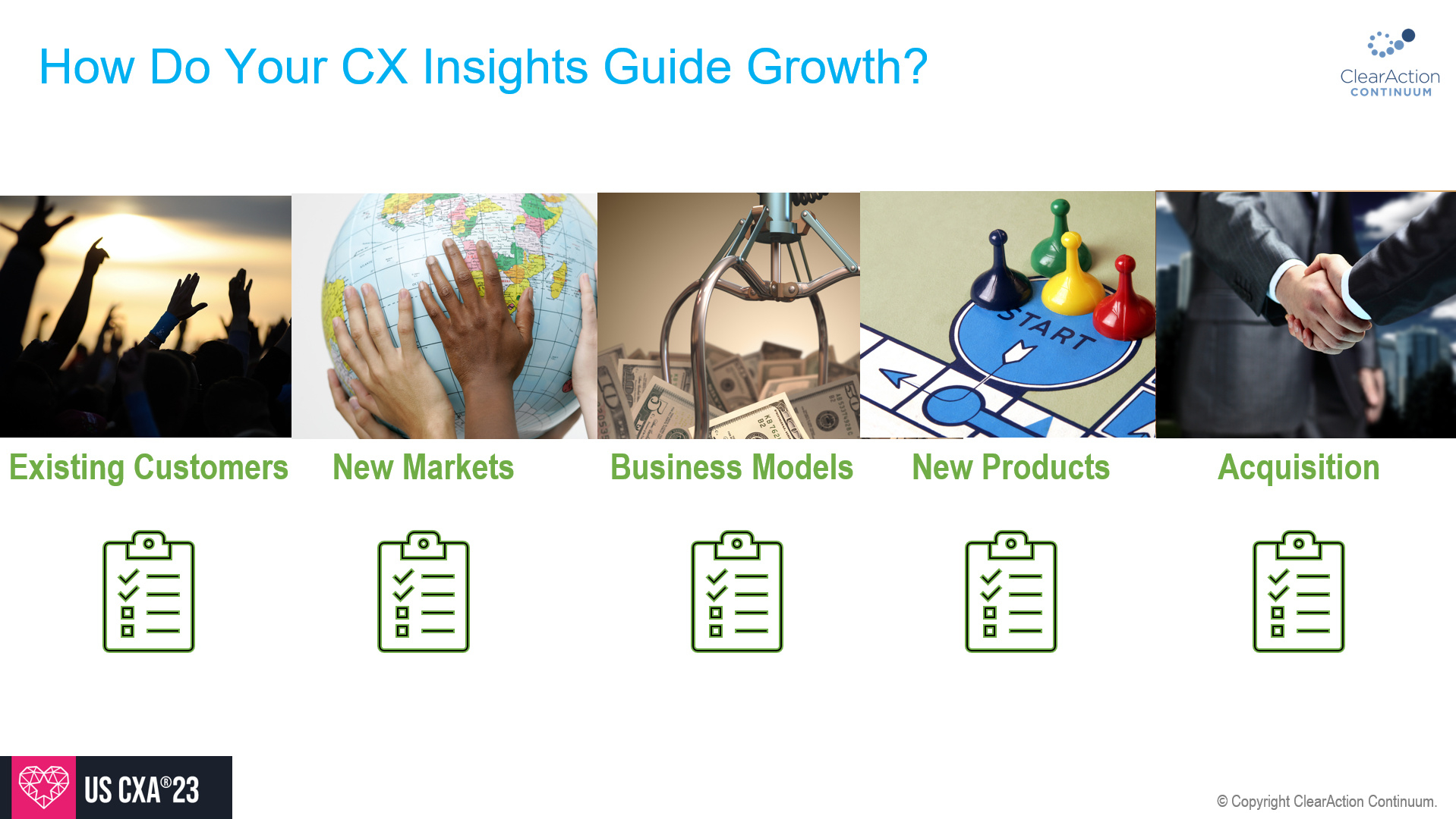 Customer Insights Shape Your Firm's Growth Curve • ClearAction